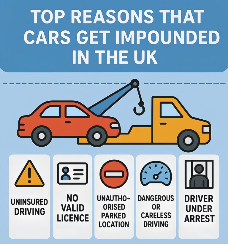 The Top Reasons Cars Get Impounded in the UK